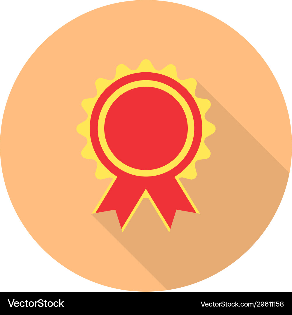 Award ribbon icon Royalty Free Vector Image - VectorStock