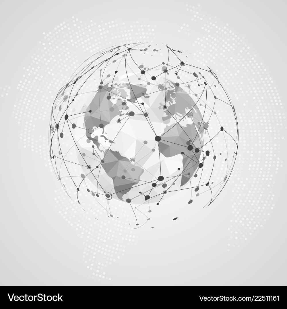 Matrix World Map Vector Images (over 590)