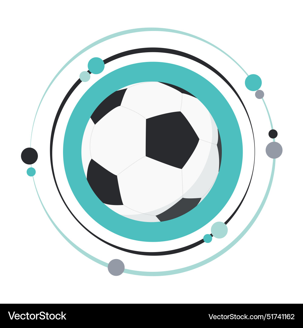 Soccer ball icon Royalty Free Vector Image - VectorStock