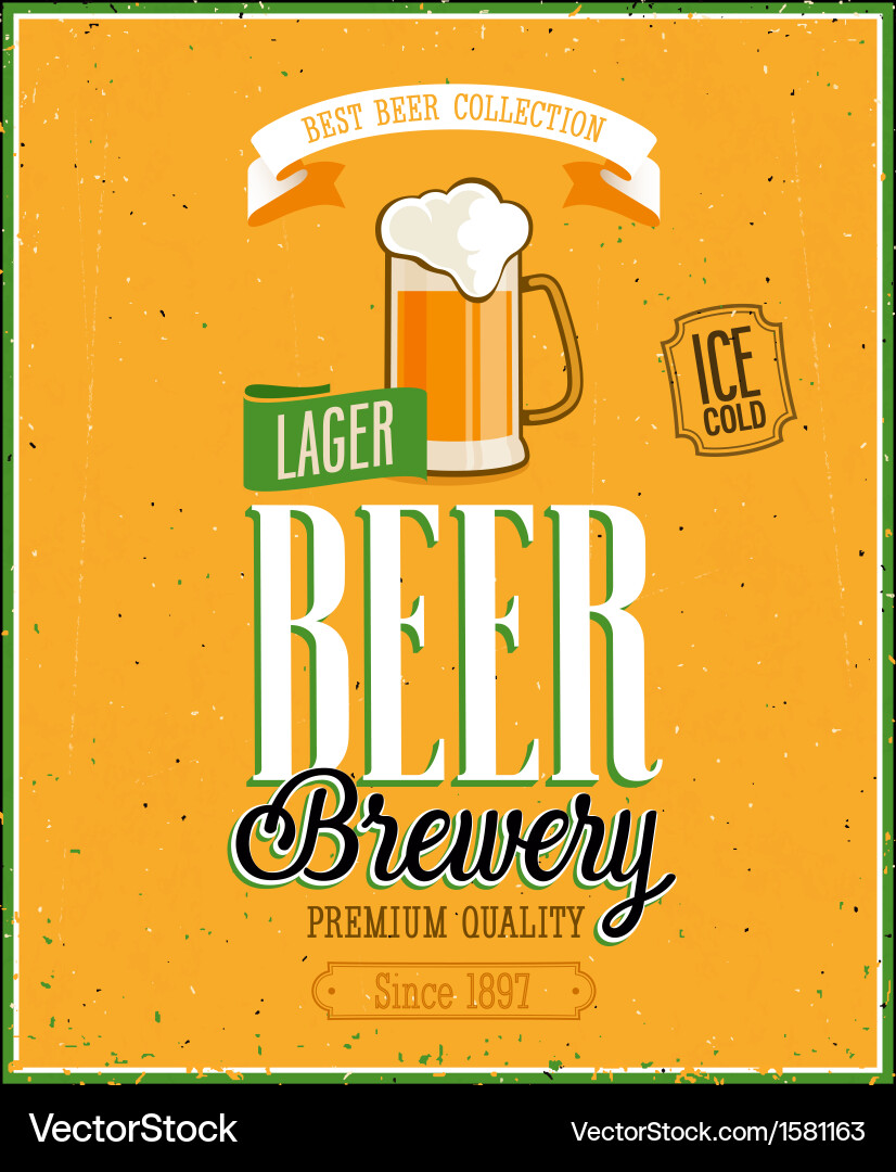 Beer Royalty Free Vector Image - VectorStock