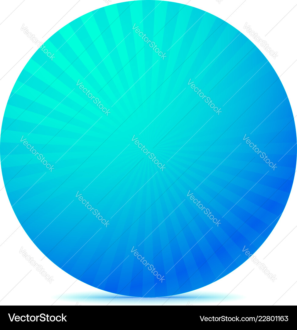 Colorful graphics with rays beams radial Vector Image