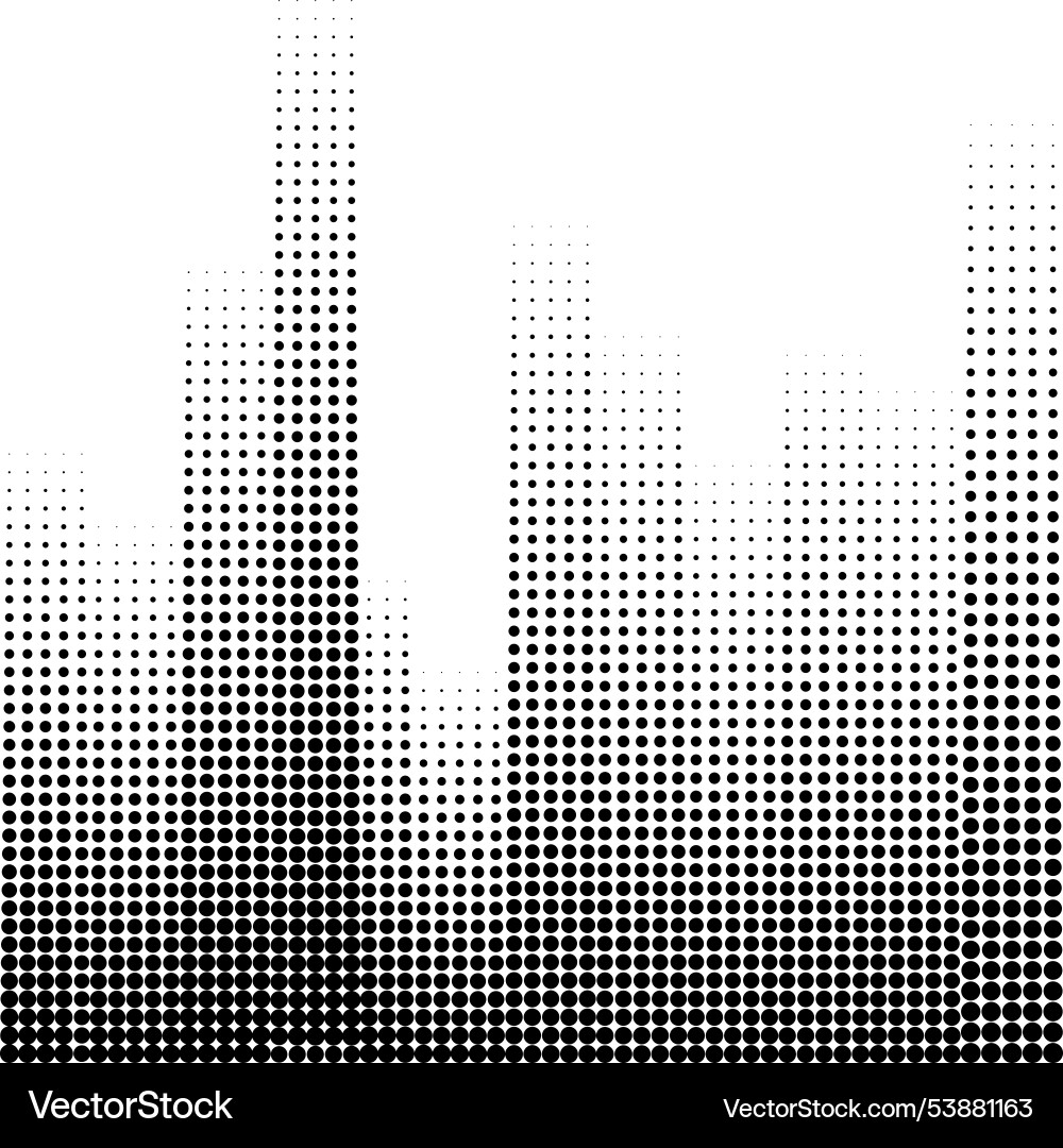 Grunge halftone background vintage dots Royalty Free Vector