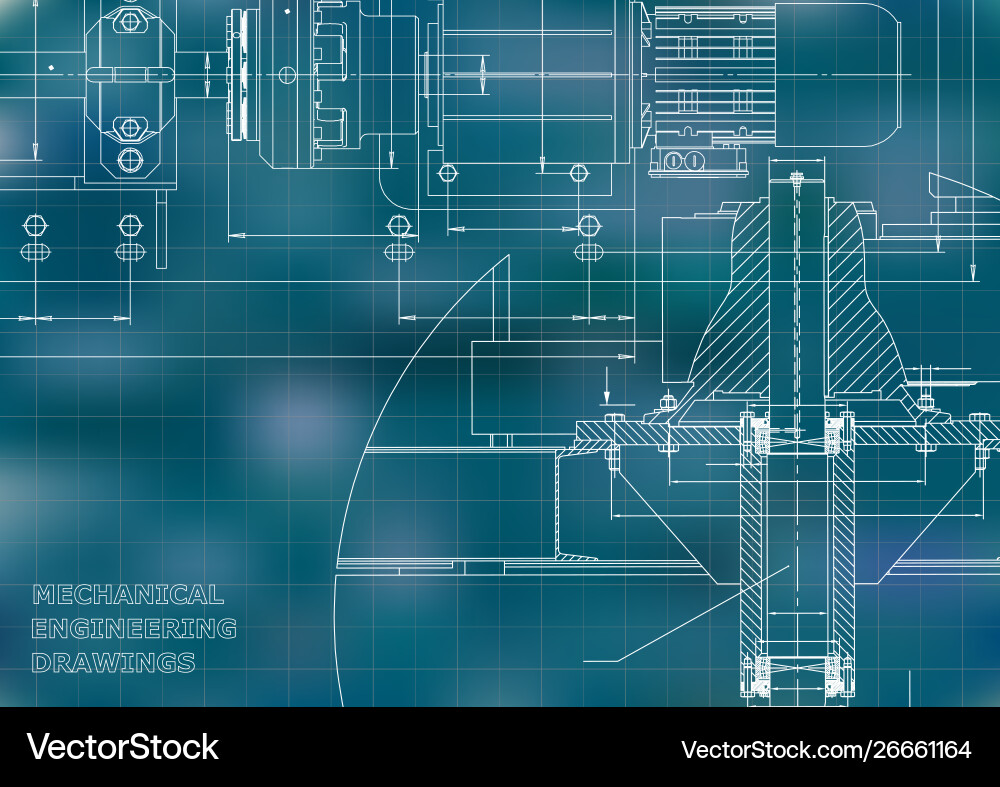 Engineering backgrounds mechanical Royalty Free Vector Image
