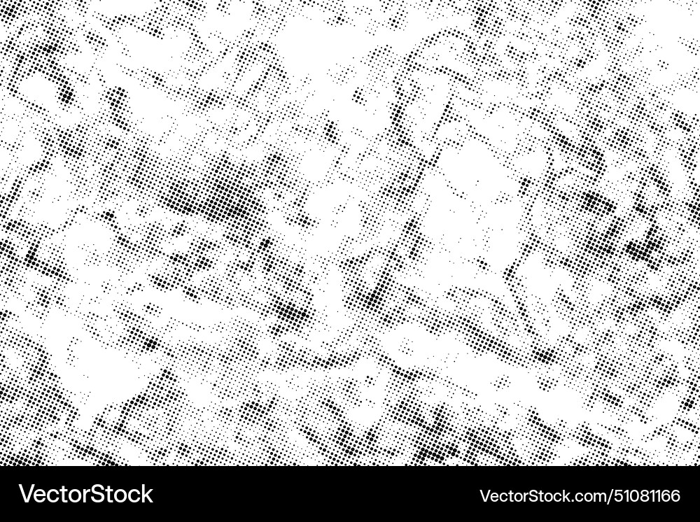 Black abstract halftone texture effect Royalty Free Vector