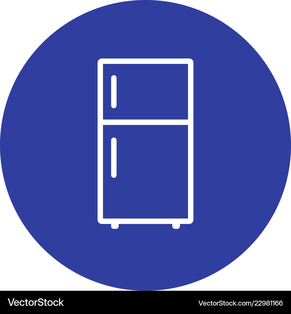 Fridge icon Royalty Free Vector Image - VectorStock