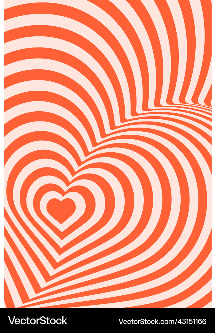 Optical Illusion Lines Background Royalty Free Vector Image