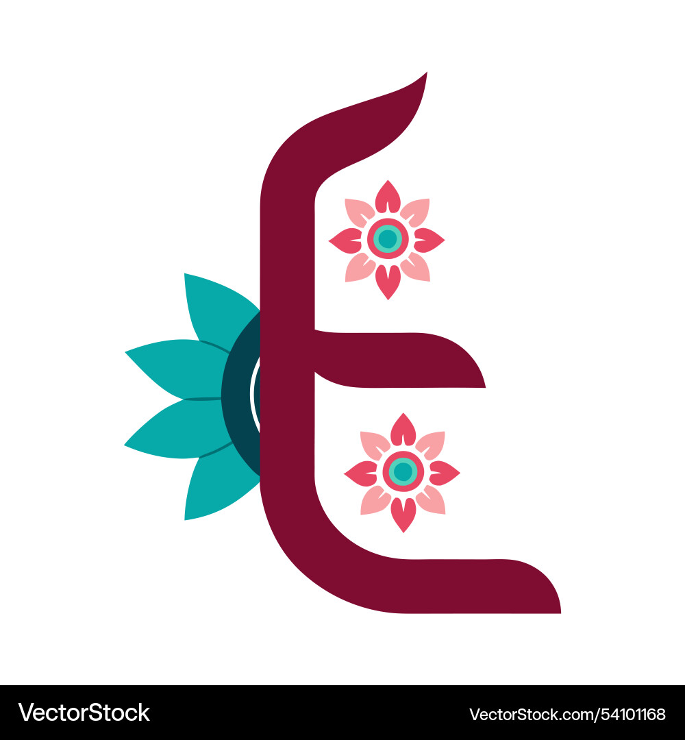 Logo design e Royalty Free Vector Image - VectorStock