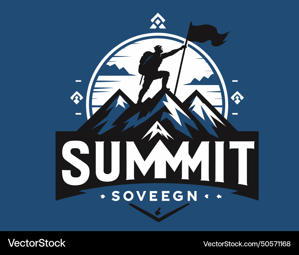 Summit Royalty Free Vector Image - VectorStock