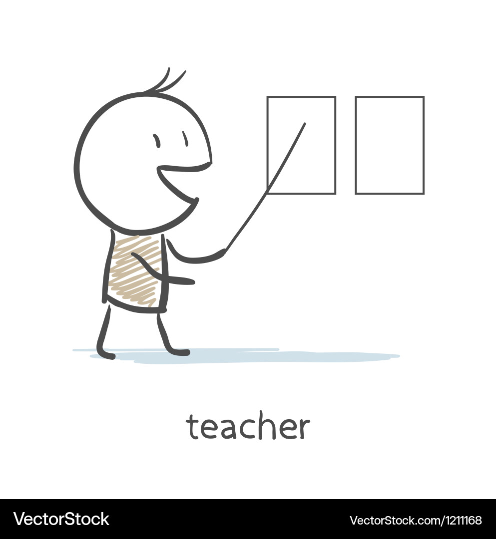 Teacher Royalty Free Vector Image - VectorStock