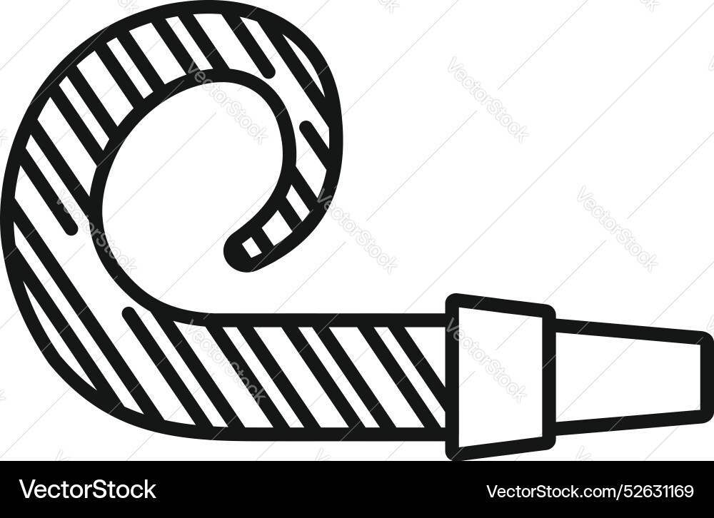 Party blower celebrating special occasion Vector Image