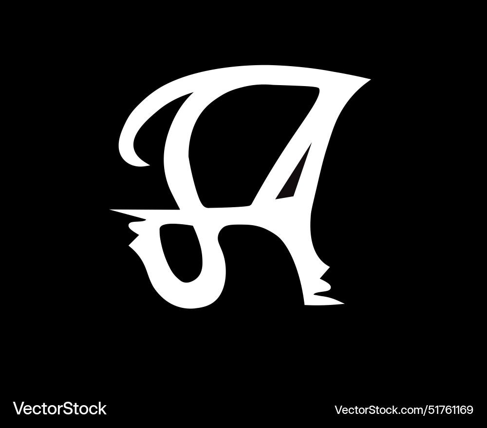 Saas logo monogram Royalty Free Vector Image - VectorStock