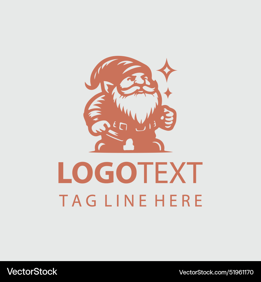 Dwarf logo Royalty Free Vector Image - VectorStock