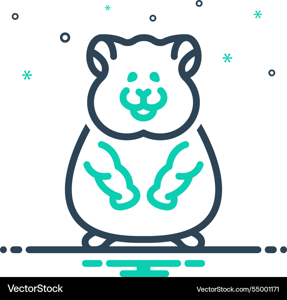 Hamster Royalty Free Vector Image - VectorStock