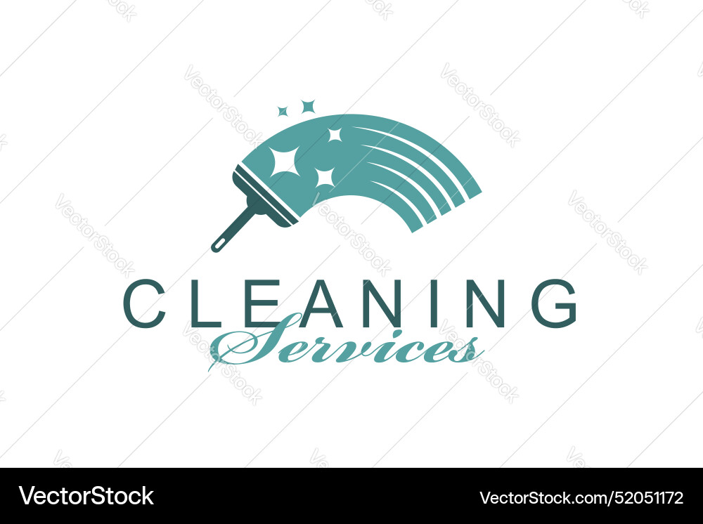 Cleaning service design Royalty Free Vector Image