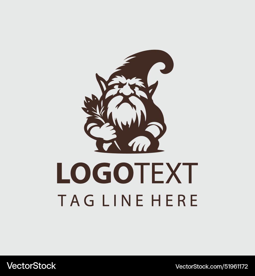 Dwarf logo Royalty Free Vector Image - VectorStock