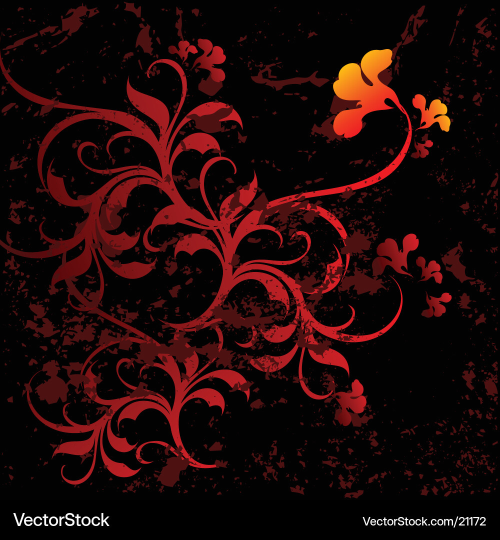 Elegant Floral Pattern Royalty Free Vector Image