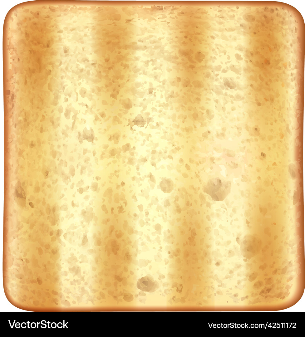 Vertical stripes toast composition Royalty Free Vector Image