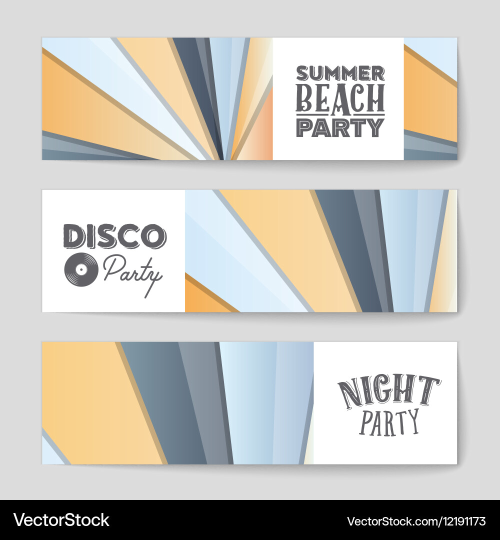 Abstract layout background set for art Royalty Free Vector