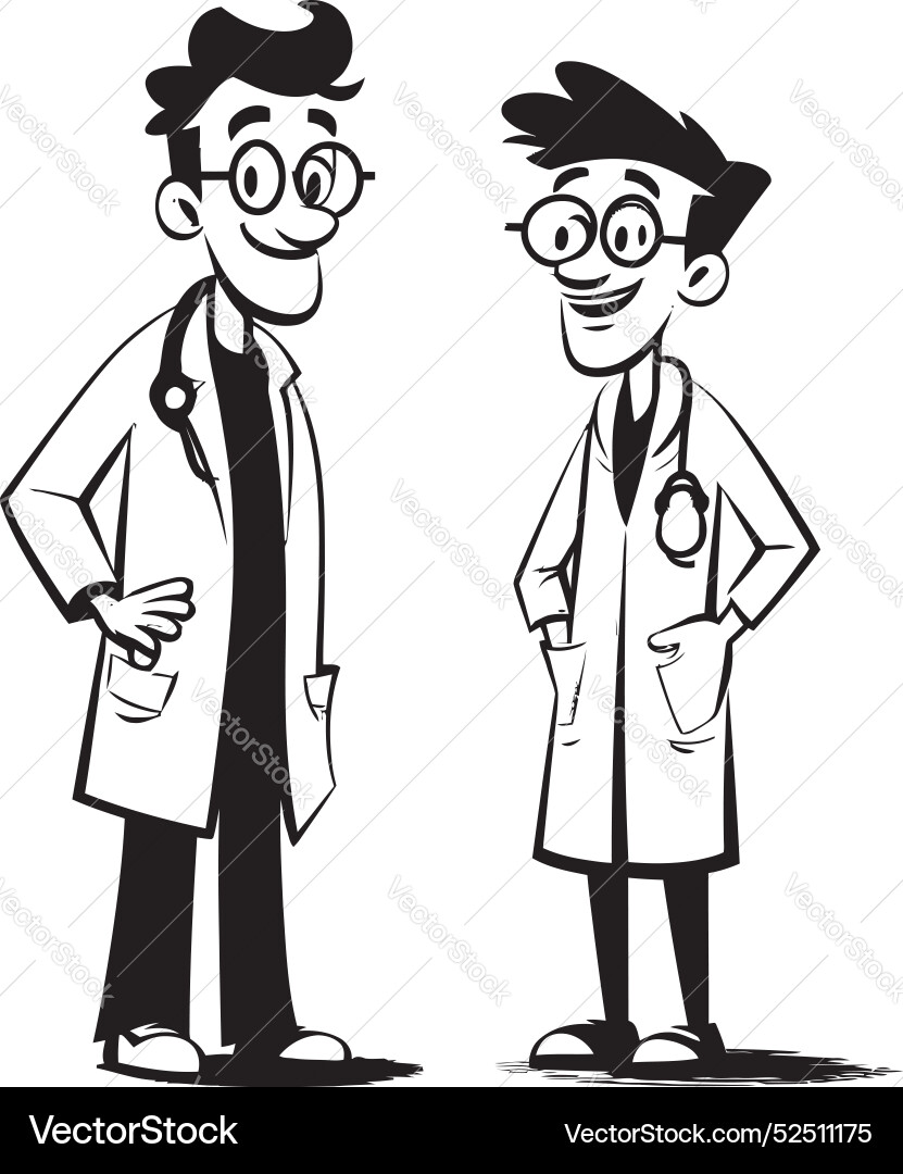 Empathetic connections doctors bond with patients Vector Image