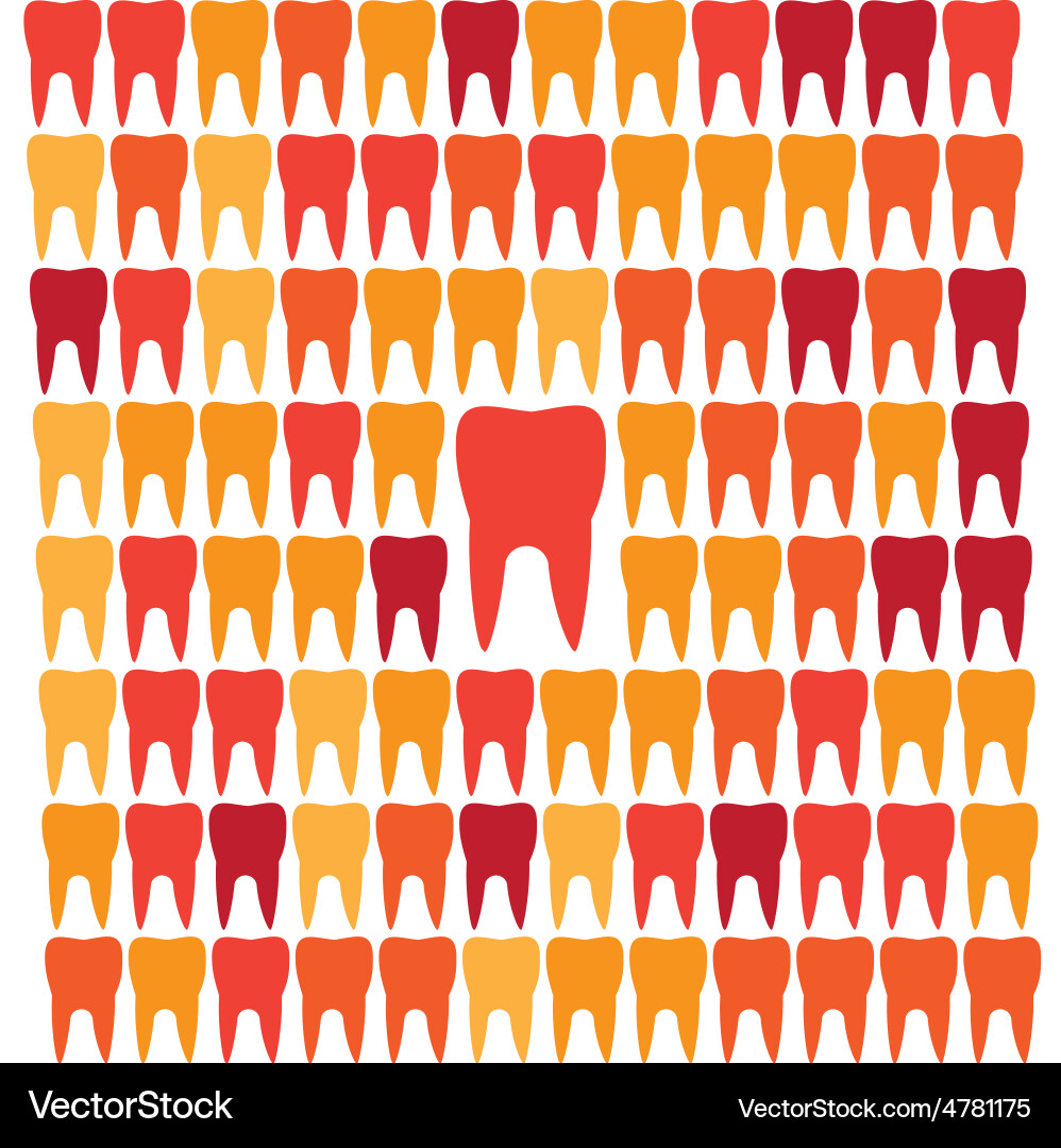 Geometric teeth grid leadership Royalty Free Vector Image