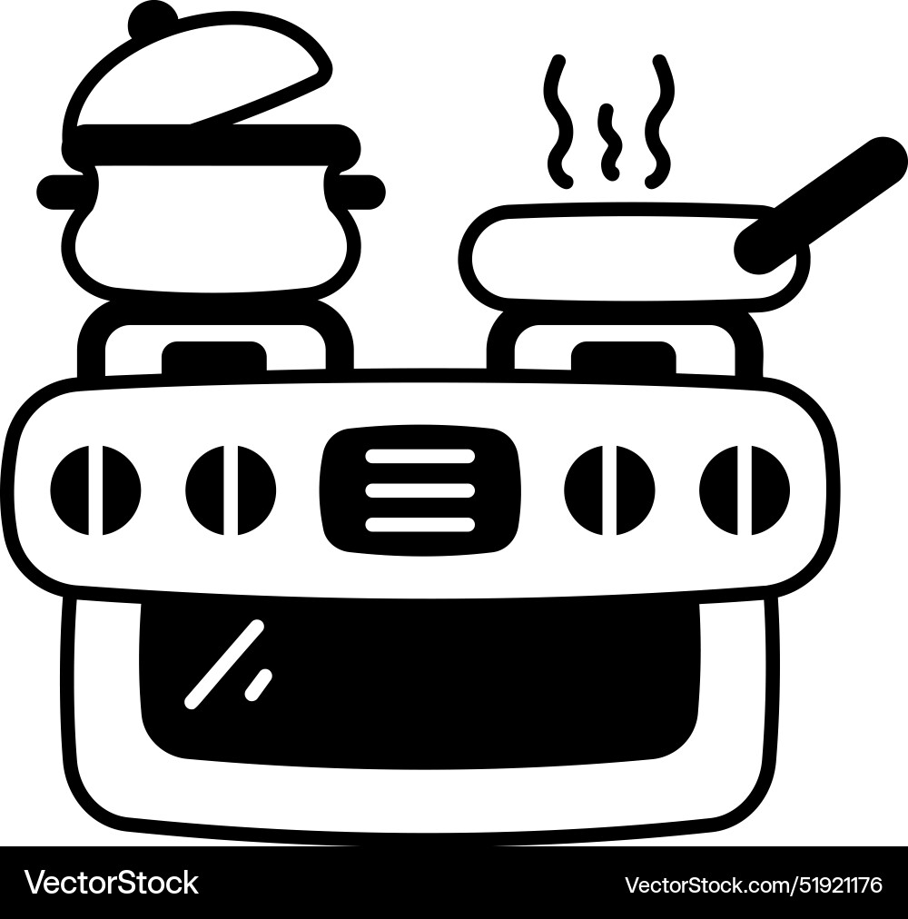 Cooking meal Royalty Free Vector Image - VectorStock