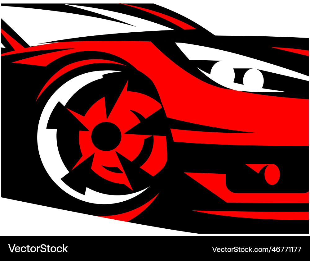 Color with front side surface Royalty Free Vector Image