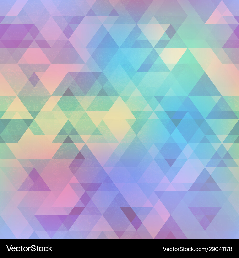 Pastel Triangle Background Royalty Free Vector Image