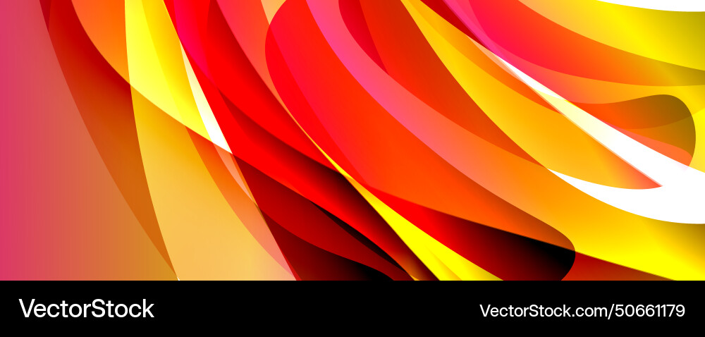 Wave lines and dynamic geometric design Royalty Free Vector
