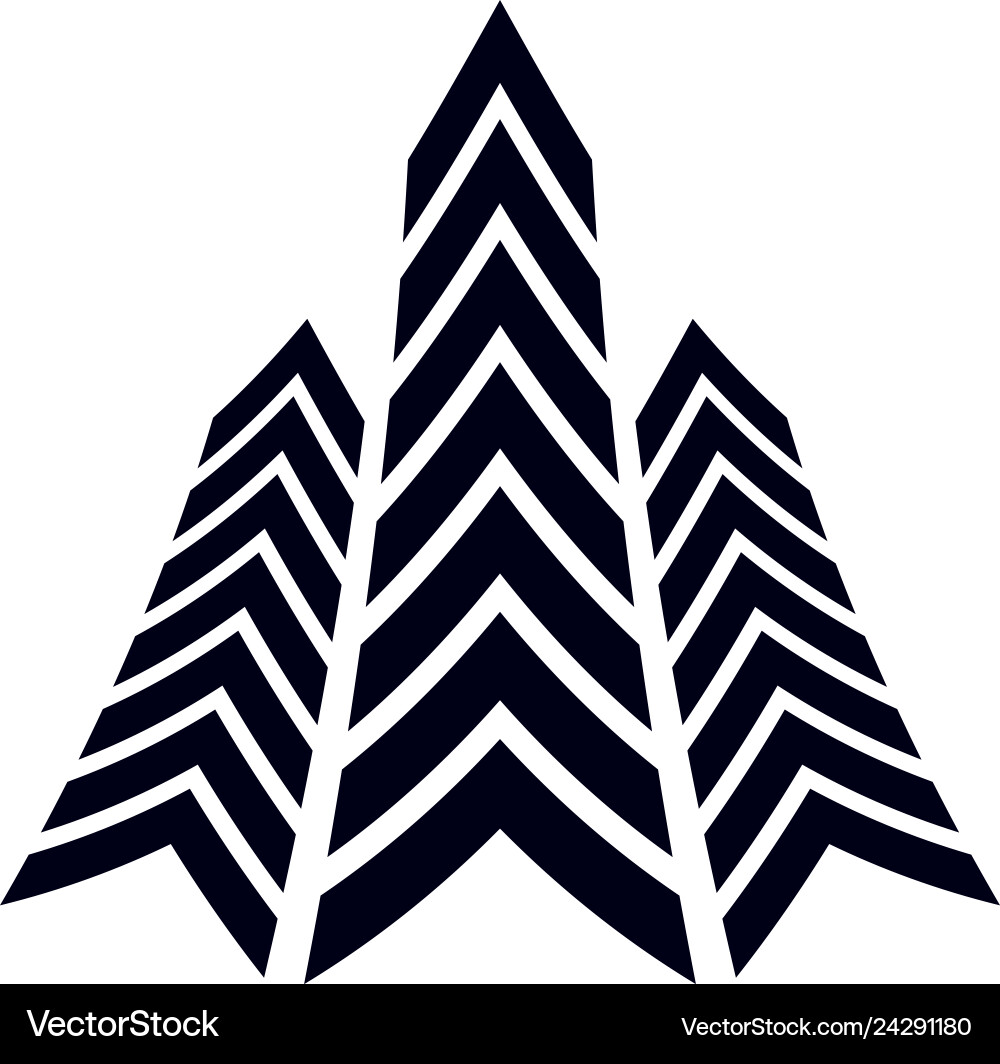 Rising arrow corporate development logo isolated – Royalty-Free Vector ...