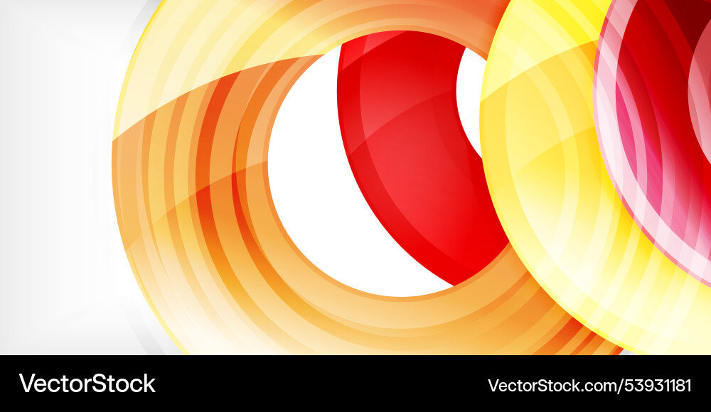 Circles round elements ring shapes premium Vector Image