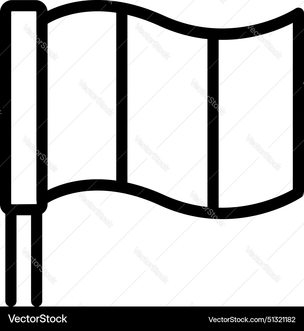 Brussels flag icon outline national symbol Vector Image