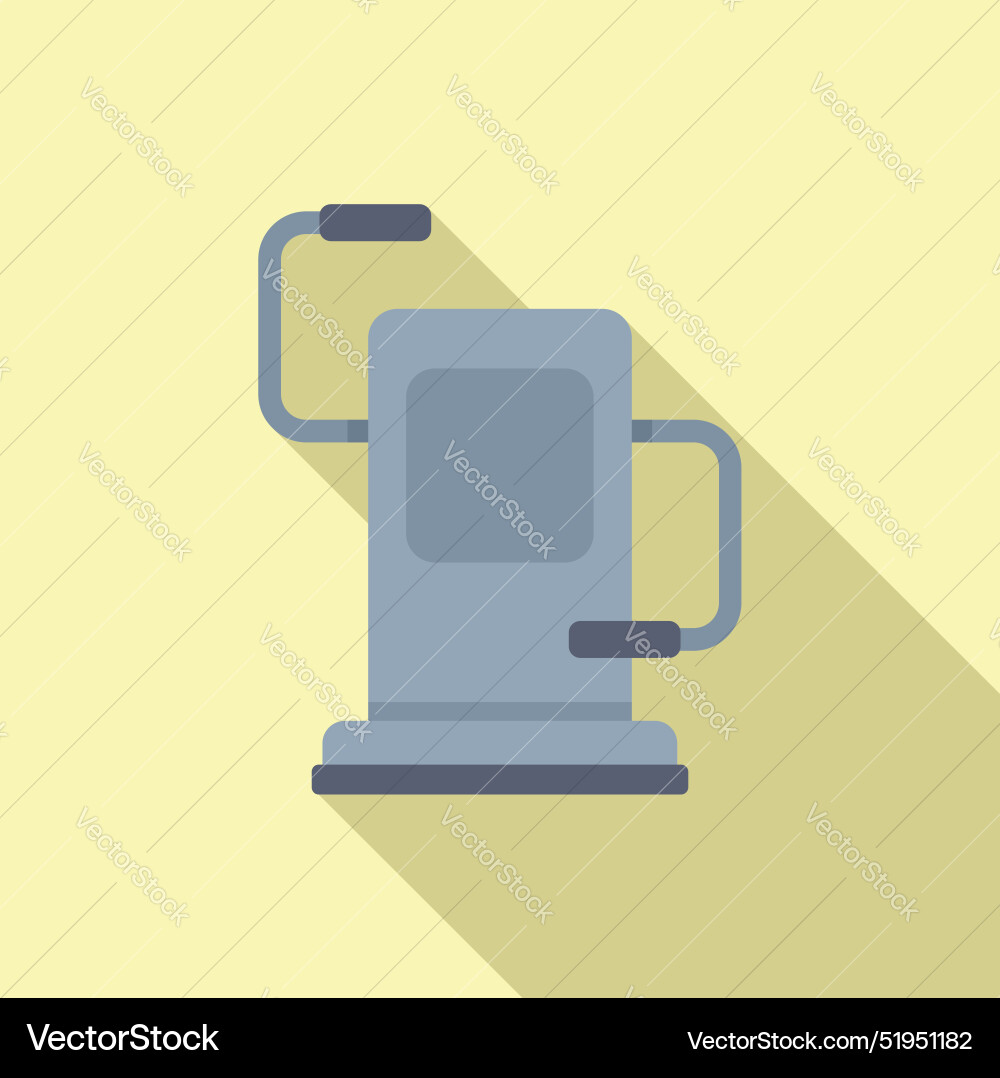 Modern ski trainer machine for fitness training Vector Image