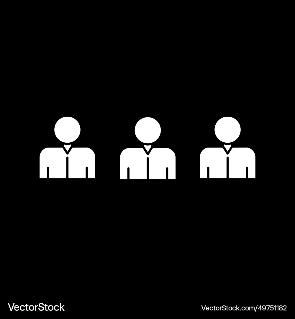 People group icon logo image Royalty Free Vector Image