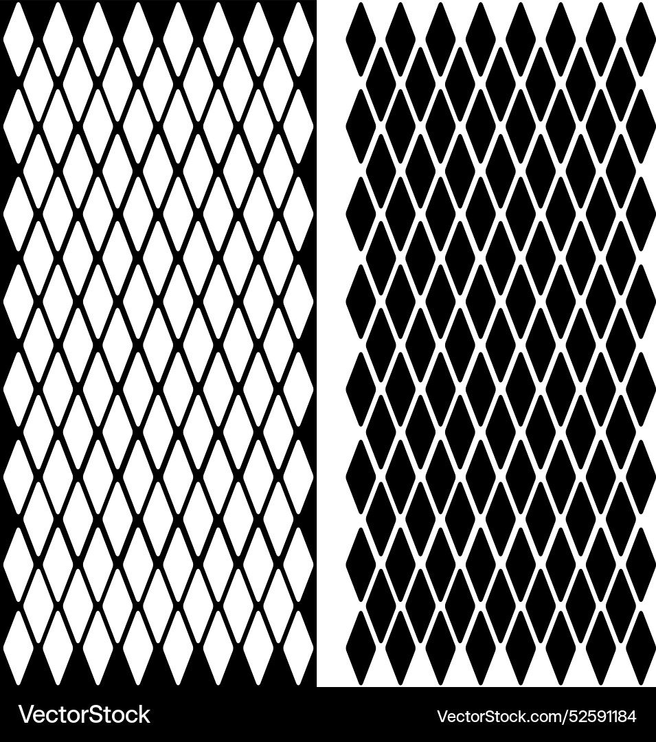 Diamond pattern - checkered Royalty Free Vector Image