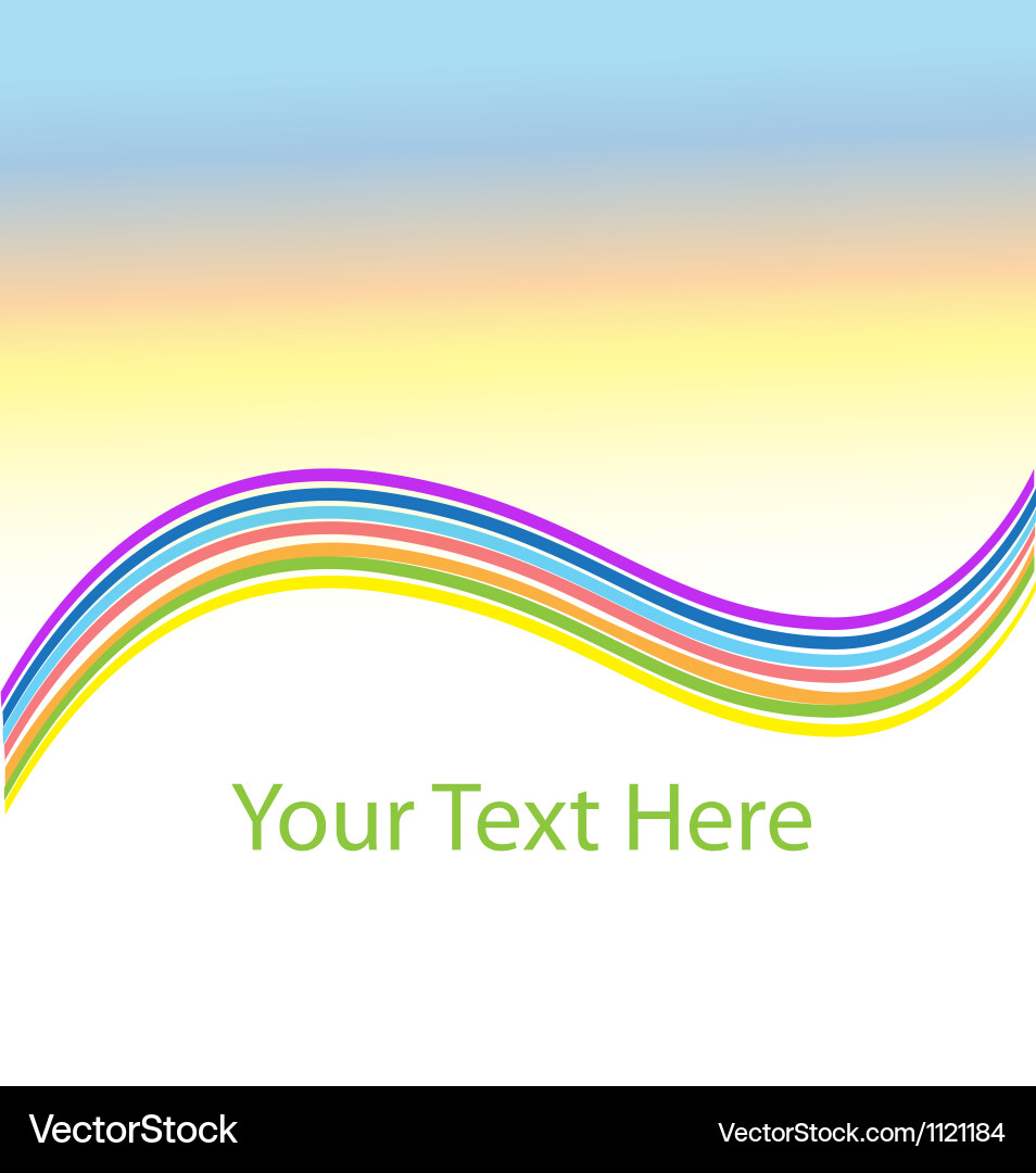 Rainbow Royalty Free Vector Image - VectorStock