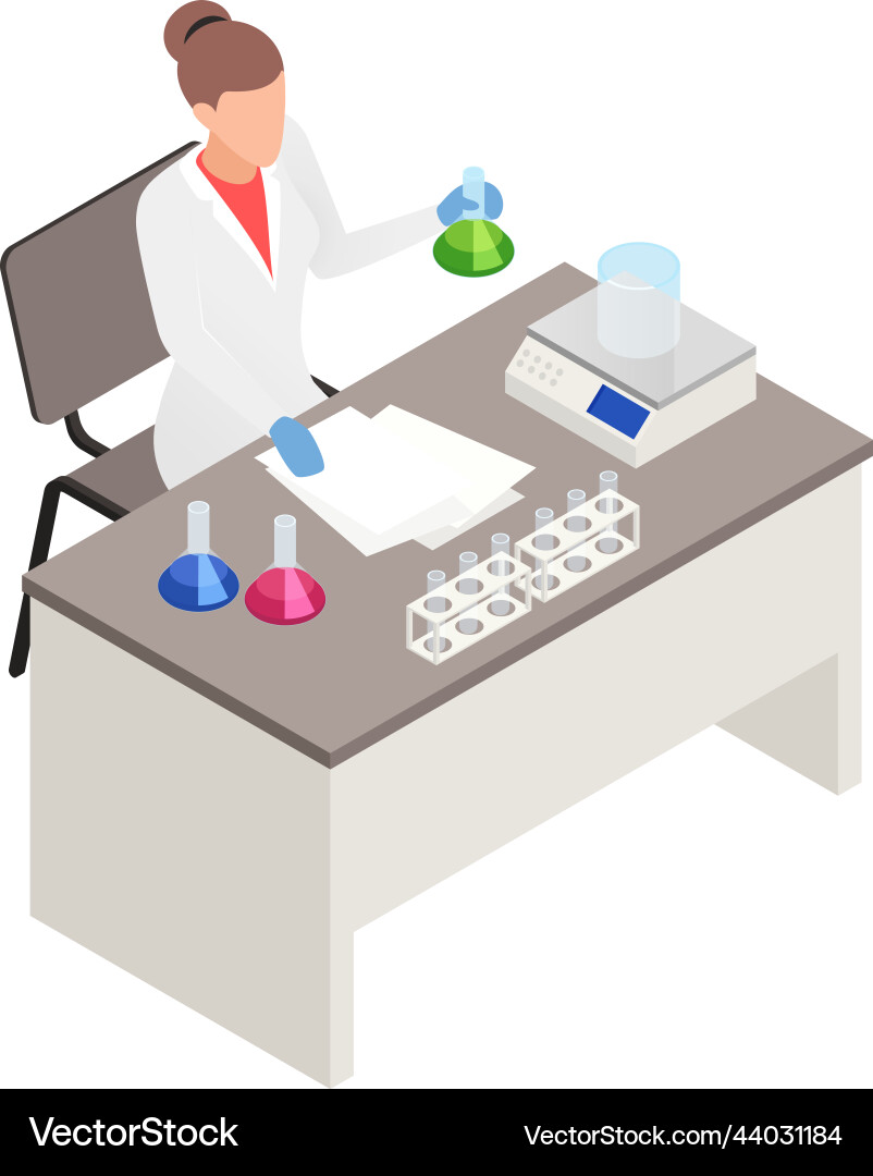 Science laboratory Royalty Free Vector Image - VectorStock