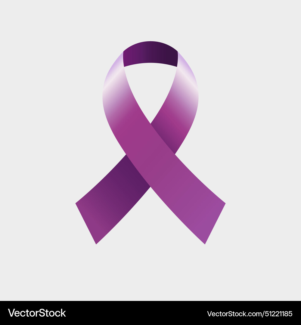 3d purple bow Royalty Free Vector Image - VectorStock