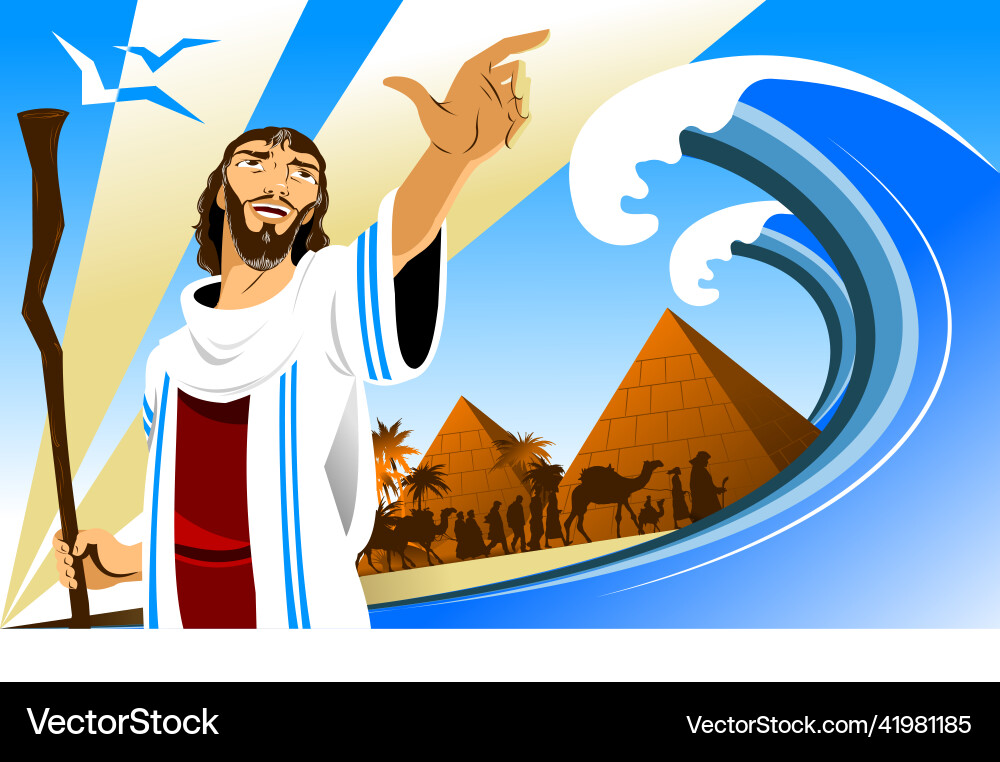 Exodus Royalty Free Vector Image - VectorStock
