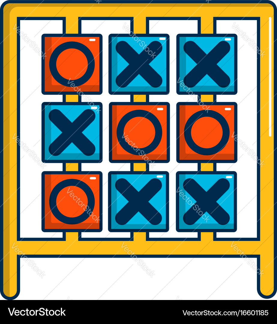 Cartoon Tic Tac Toe