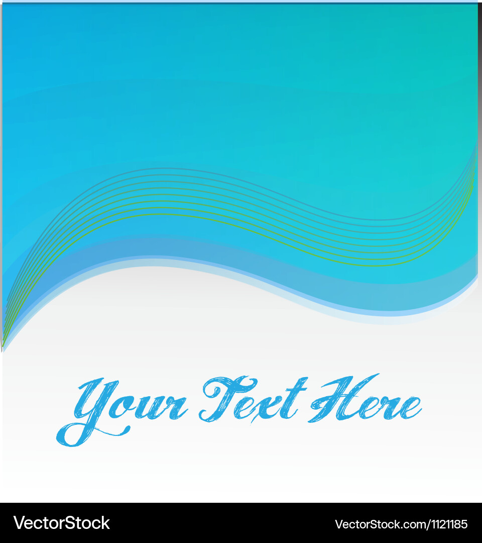 Waves background Royalty Free Vector Image - VectorStock