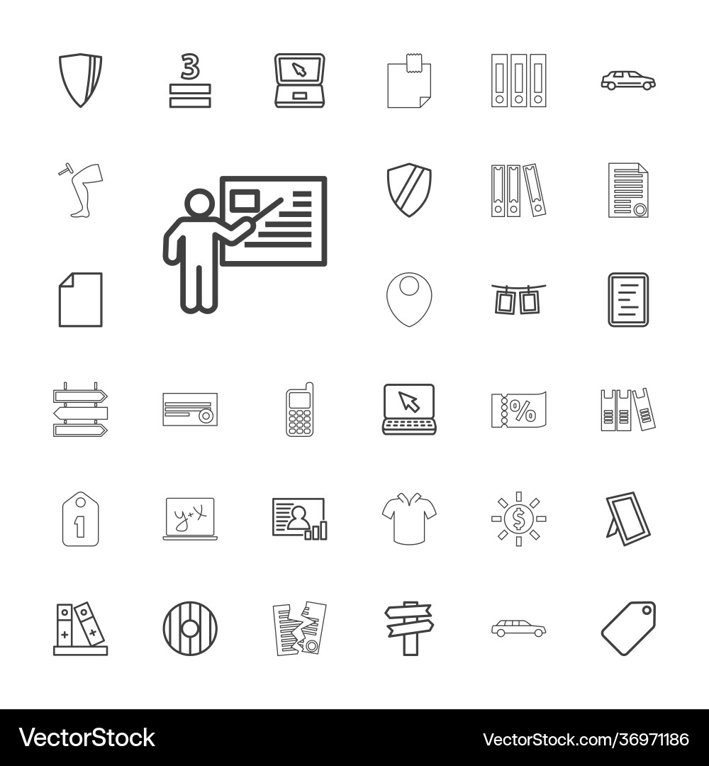 Leere Icons Lizenzfreies Vektorbild - VectorStock