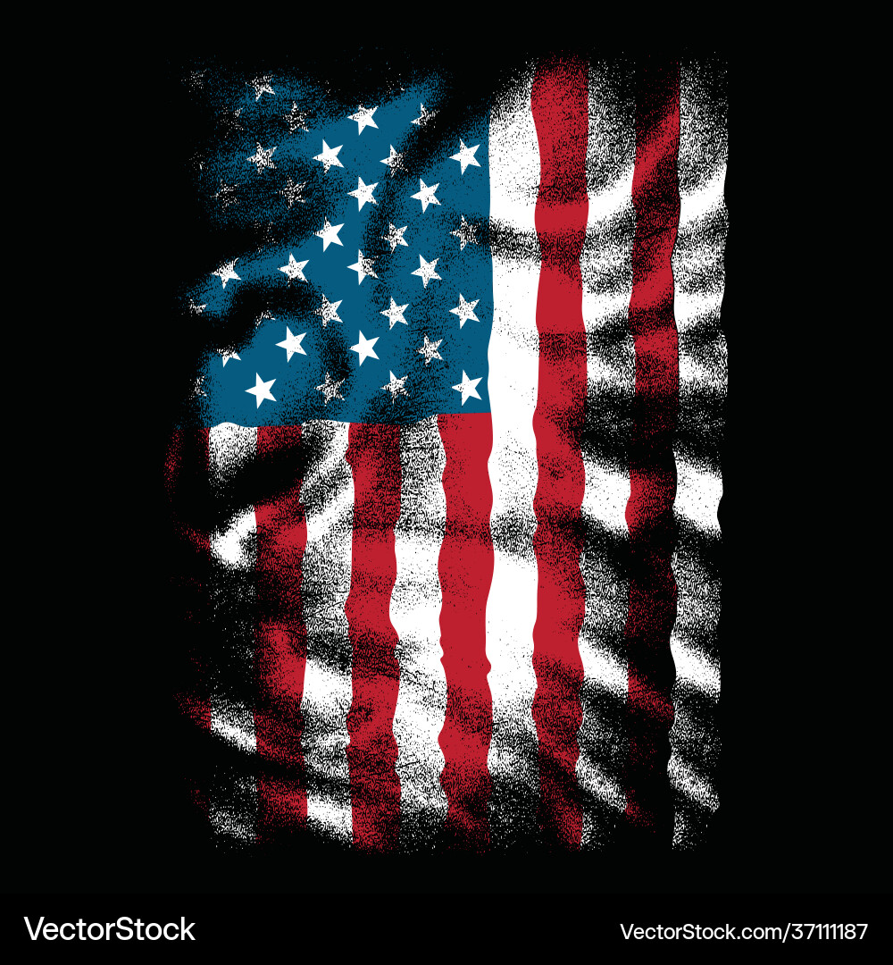 American line Royalty Free Vector Image - VectorStock