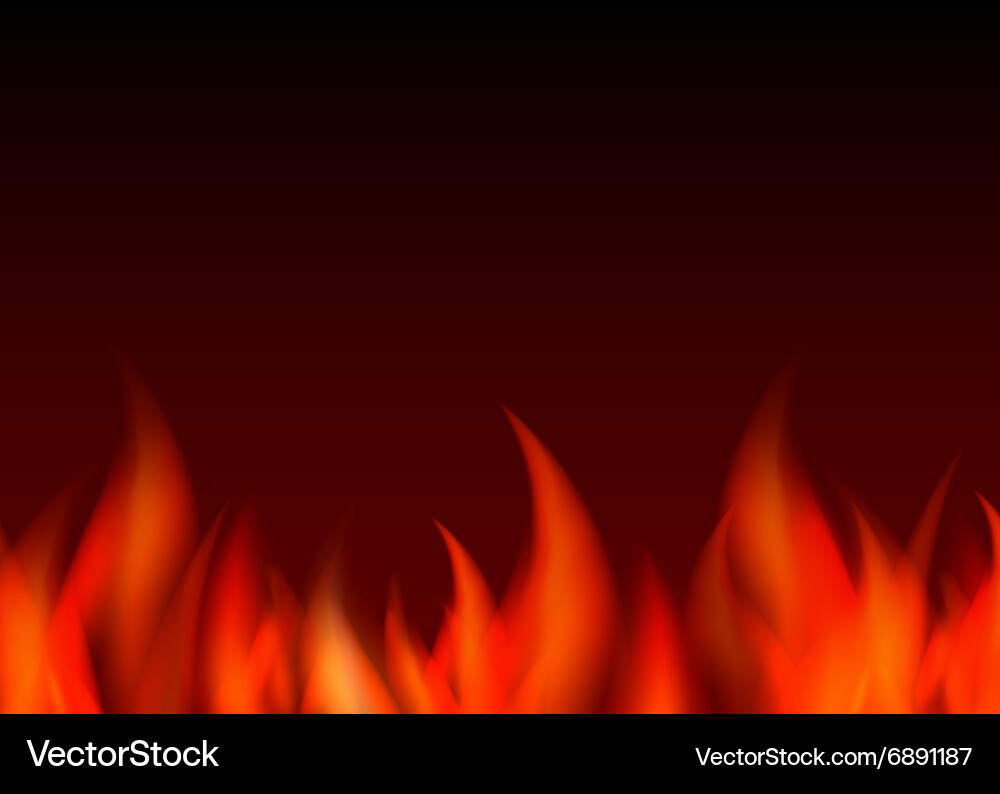 Fire background Royalty Free Vector Image - VectorStock