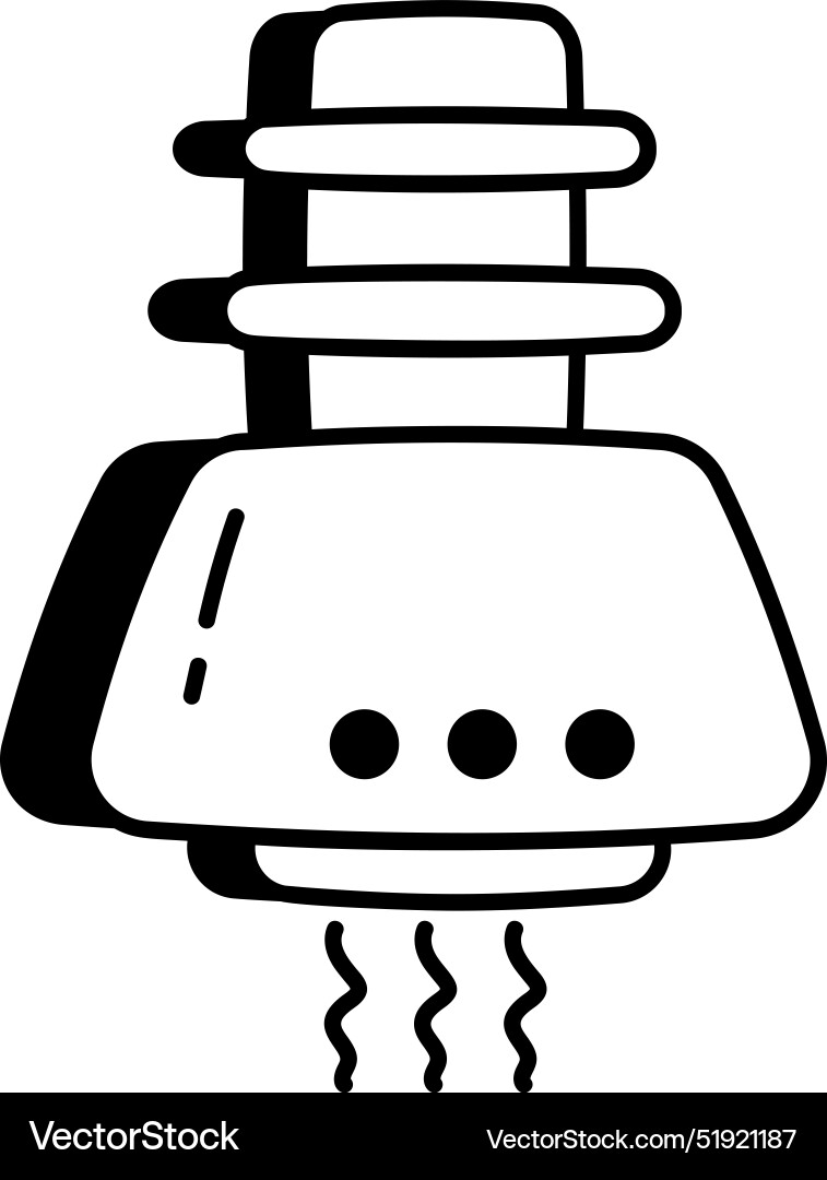 Kitchen hood Royalty Free Vector Image - VectorStock