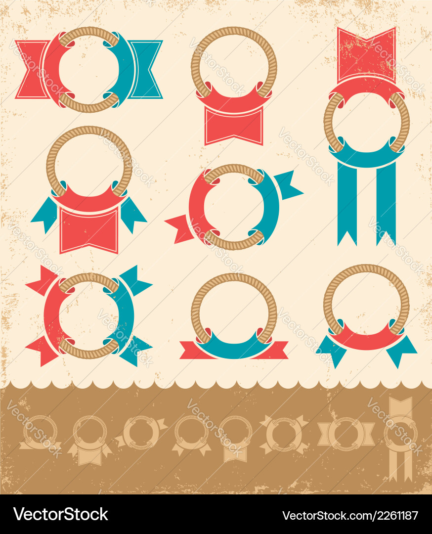 Marine banners color Royalty Free Vector Image