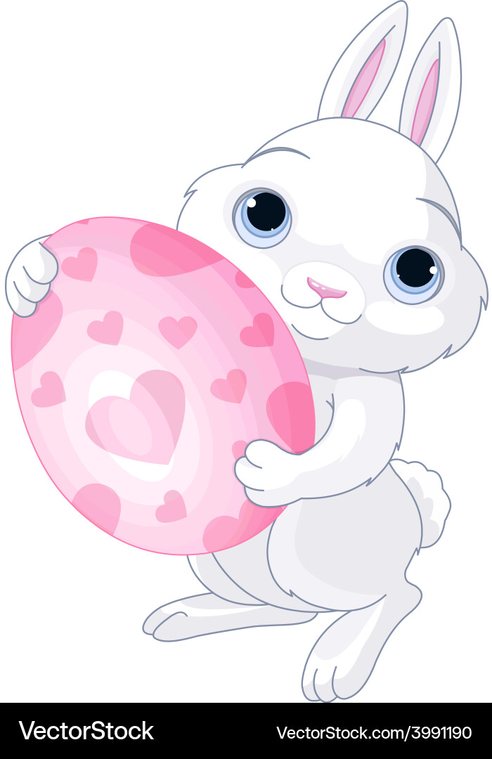 Easter bunny Royalty Free Vector Image - VectorStock