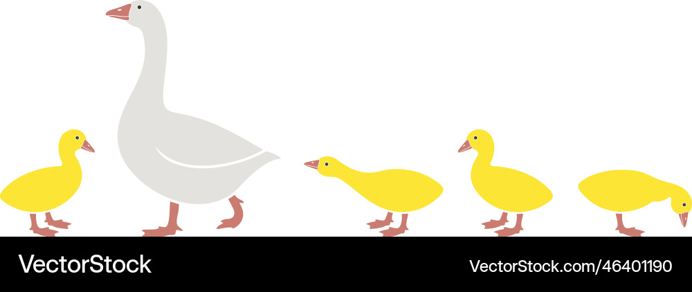 Gosling Royalty Free Vector Image - VectorStock