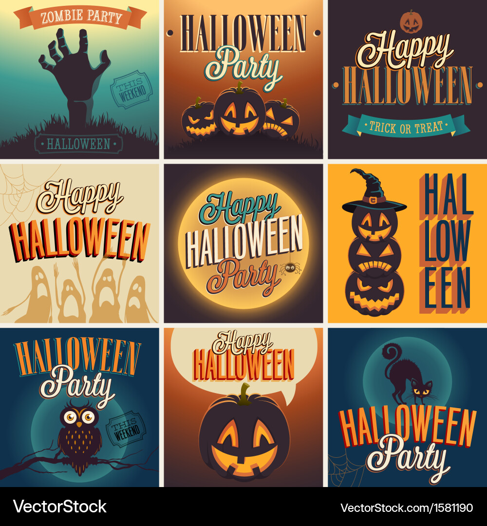 Halloween Royalty Free Vector Image - VectorStock