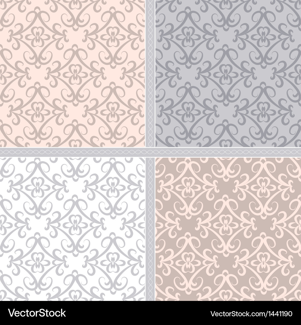 Pastel ethnic seamless pattern Royalty Free Vector Image
