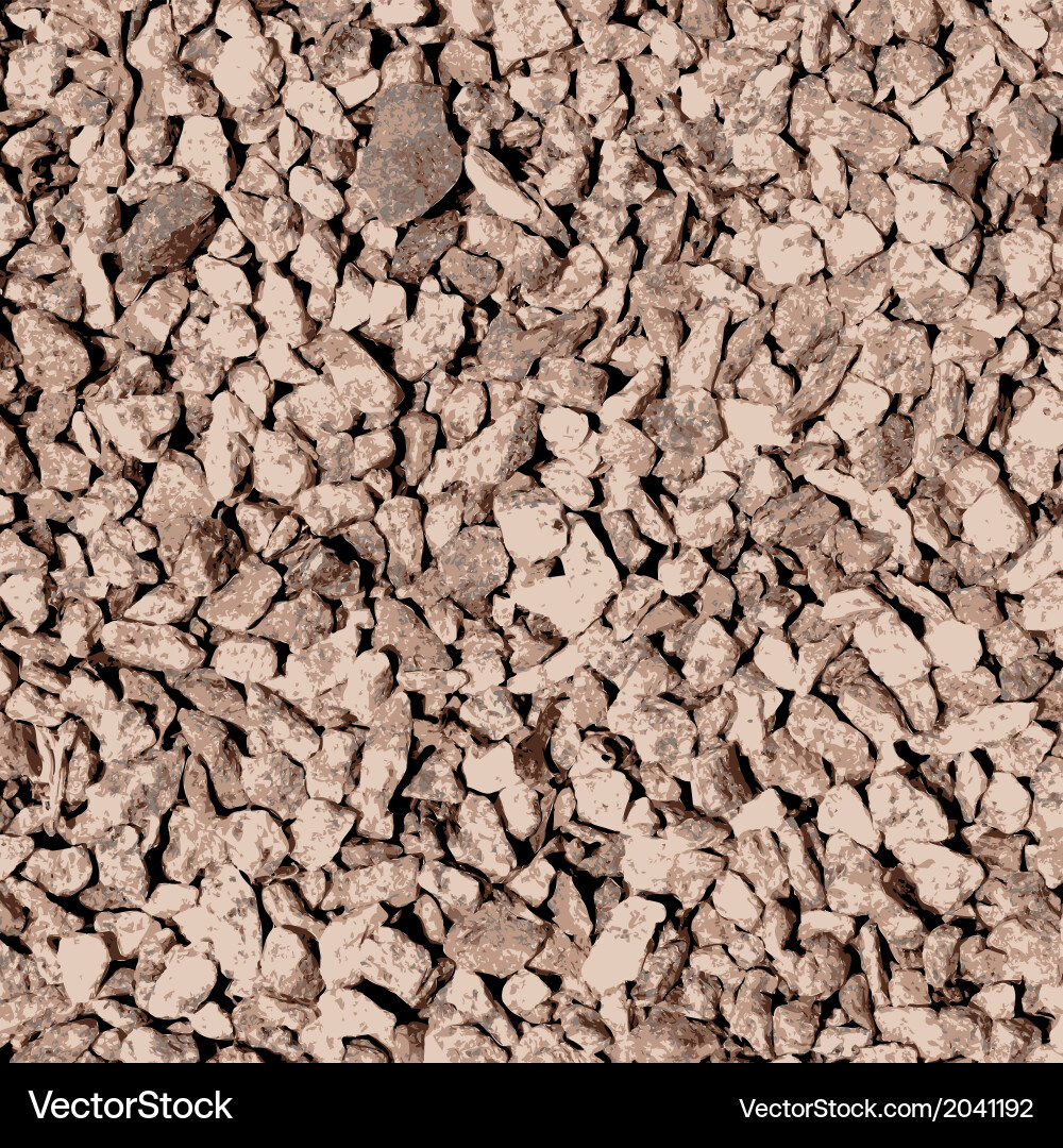 Macadam texture Royalty Free Vector Image - VectorStock